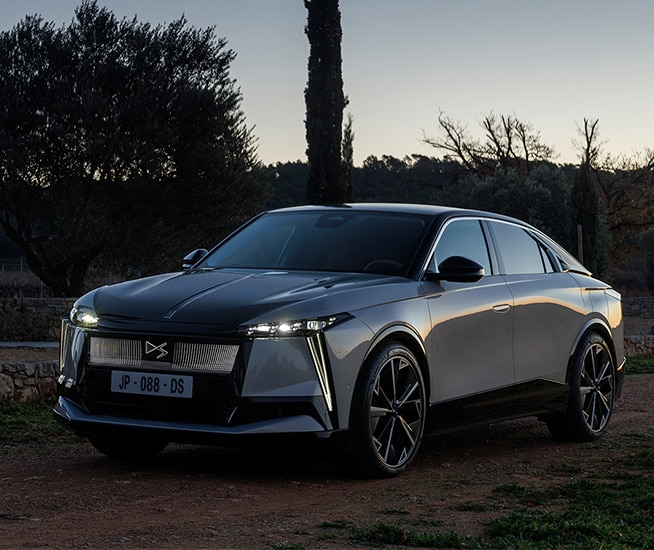 Range of DS cars electric hybrid SUV city cars